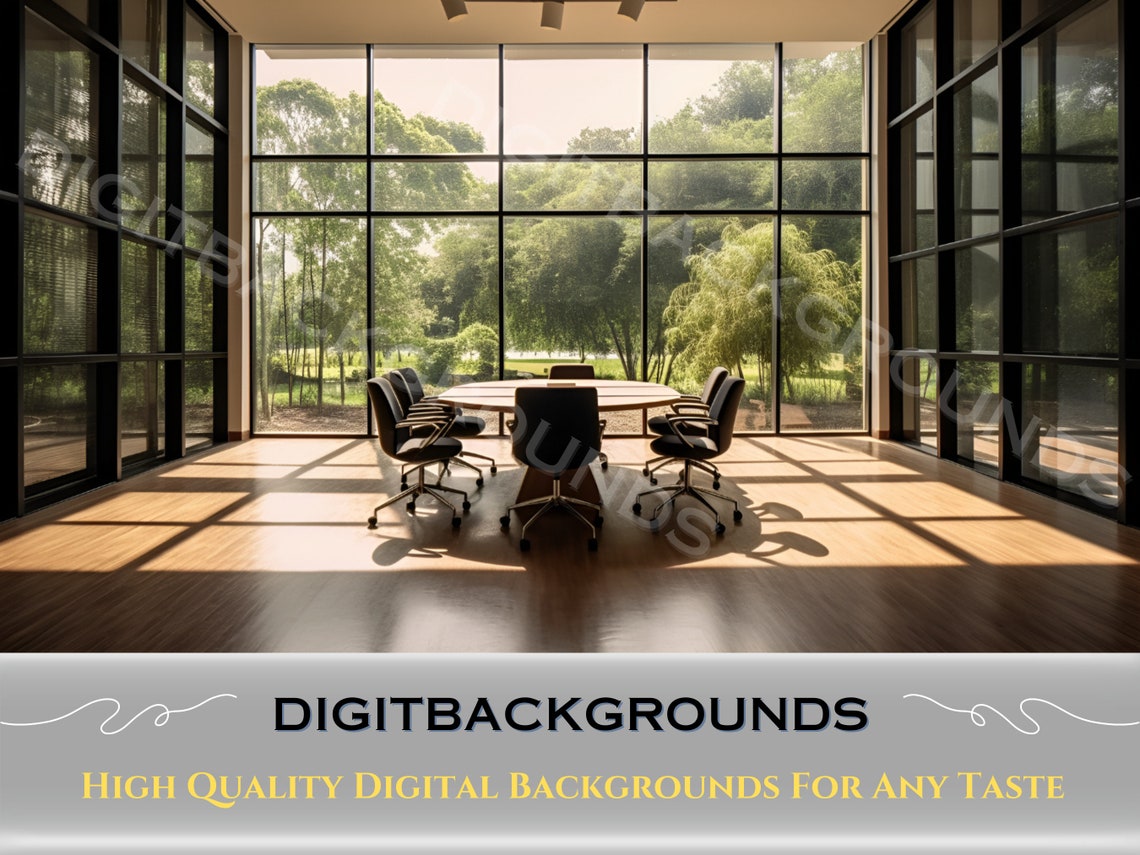 Modern Conference Room Background Zoom Meetings Metaverse Zoom Backdrop ...