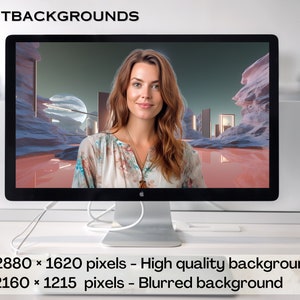 Pink Metaverse Virtual Background, Zoom Meeting, Zoom Backdrop, Gamer ...