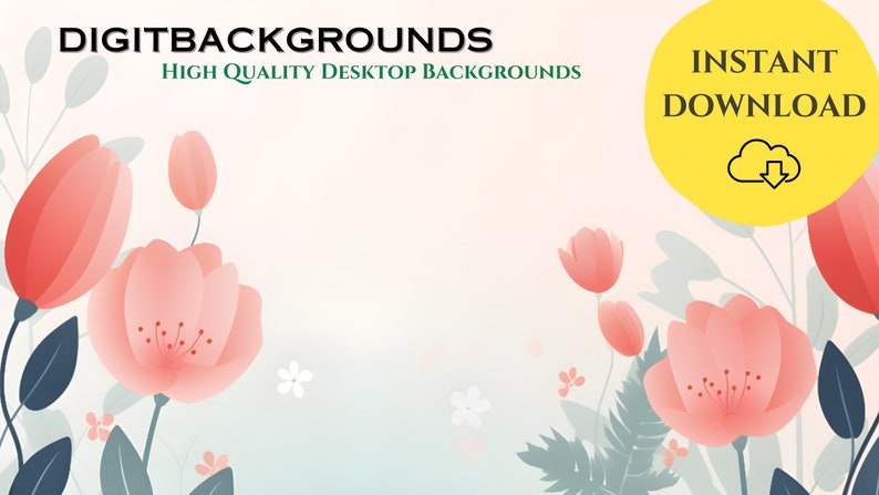 Light Floral Boho Desktop Background, Imac Wallpaper, Mac Desktop Wallpaper, Windows Wallpaper ...