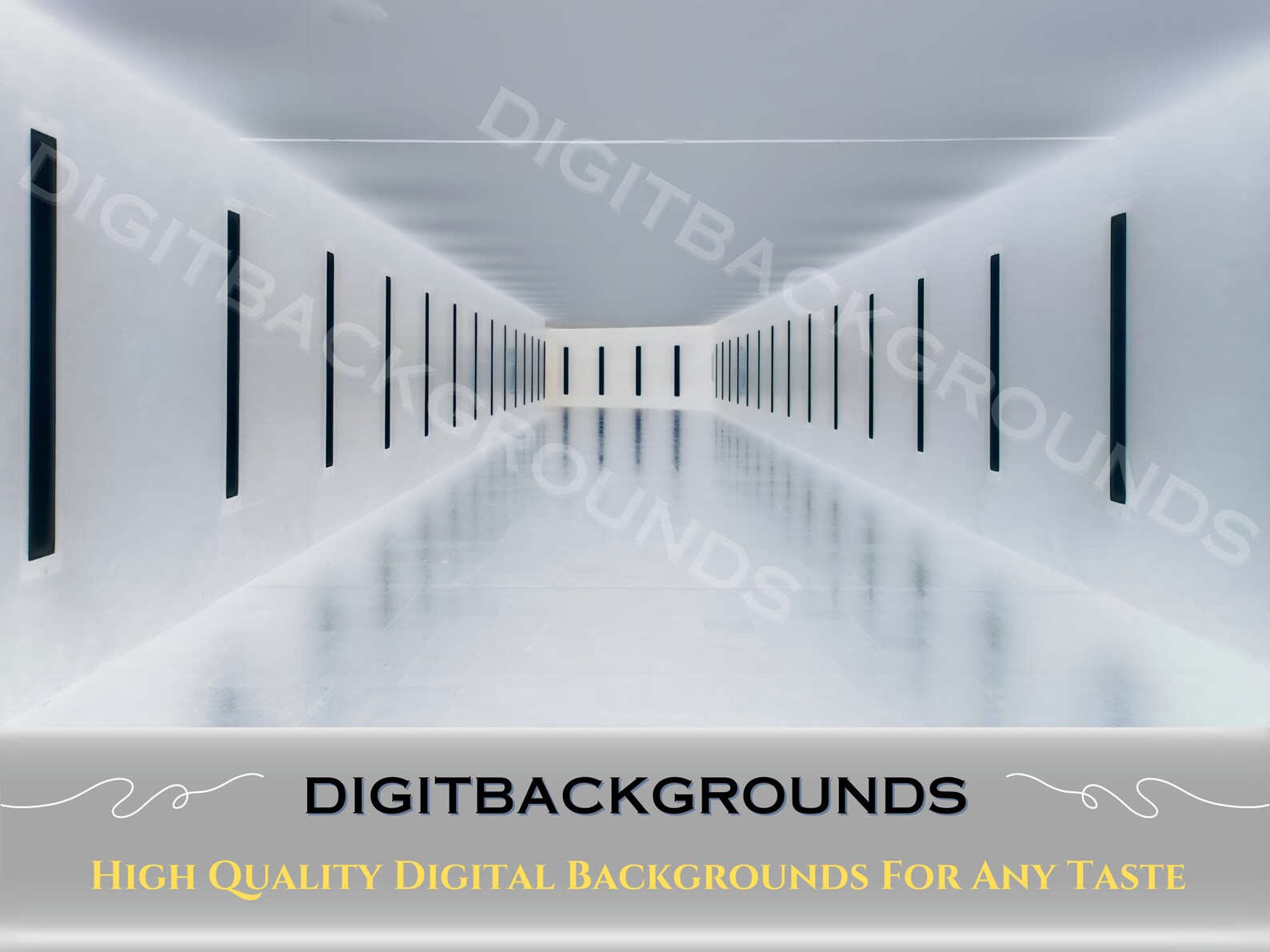 Enlighted Tunnel Background Zoom Meetings Metaverse Zoom Backdrop ...