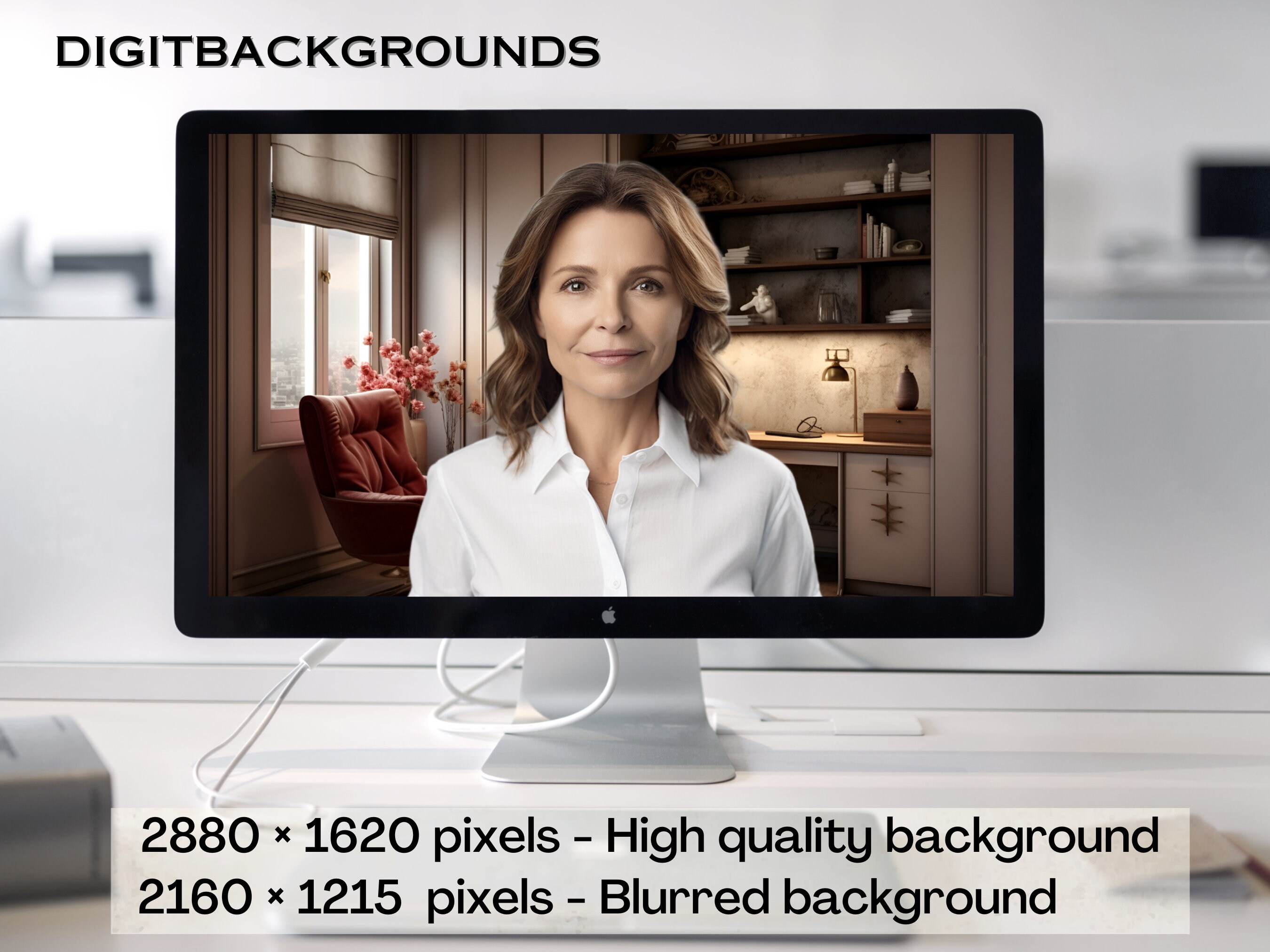 Working Area Study Room Background, Zoom Meetings, Home Office, Blurred ...