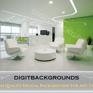 Office Virtual Backgrounds Minimalistic Zoom Backdrop Home Office ...