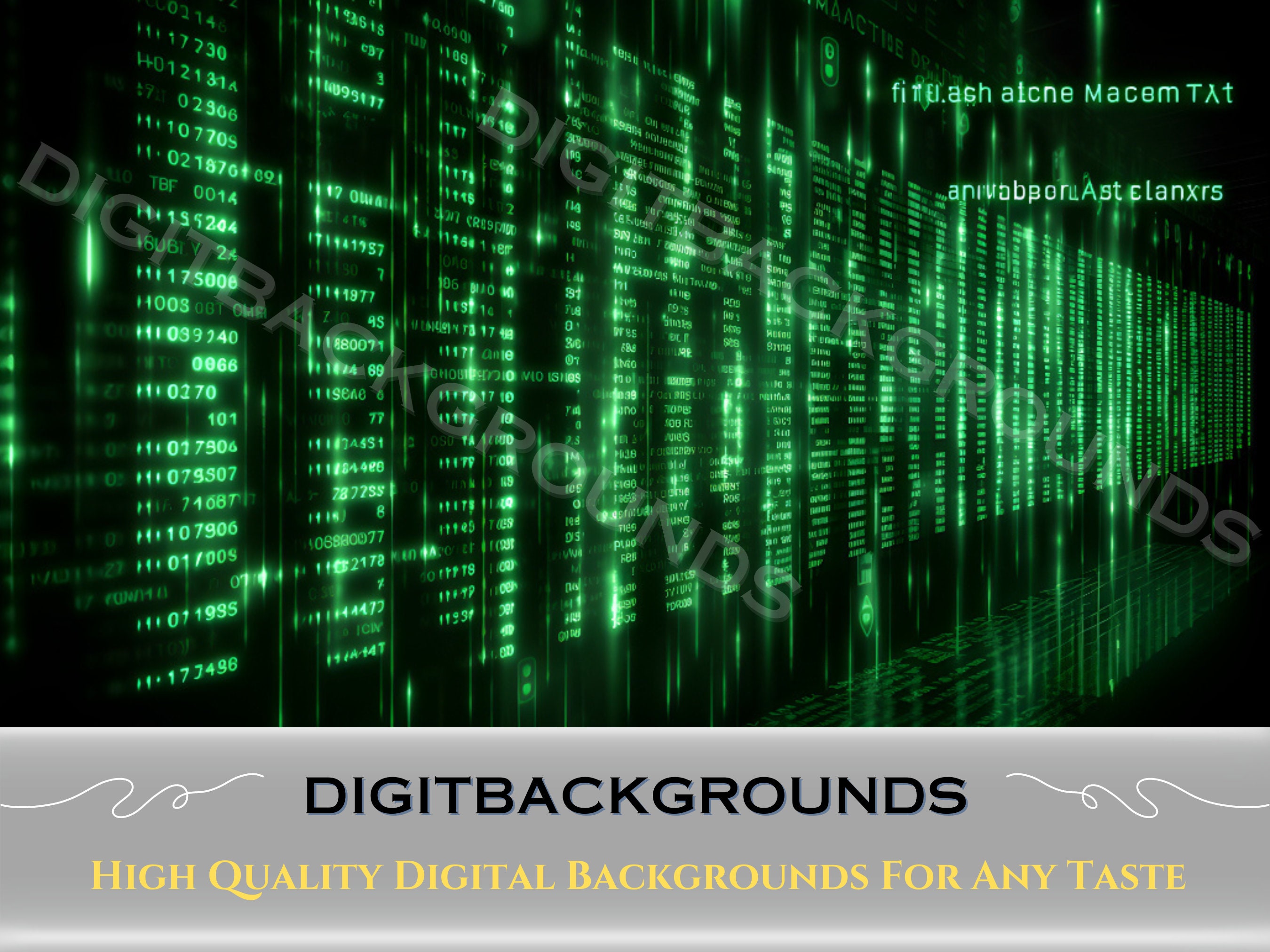 2 Matrix Backgrounds, Zoom Meetings, Metaverse Zoom Backdrop, Gamers ...