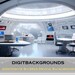 White Space Ship Background for Zoom Meetings Home Office, Zoom ...