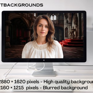 Vampire's Castle Room Background, Zoom Meeting, Zoom Virtual Background ...