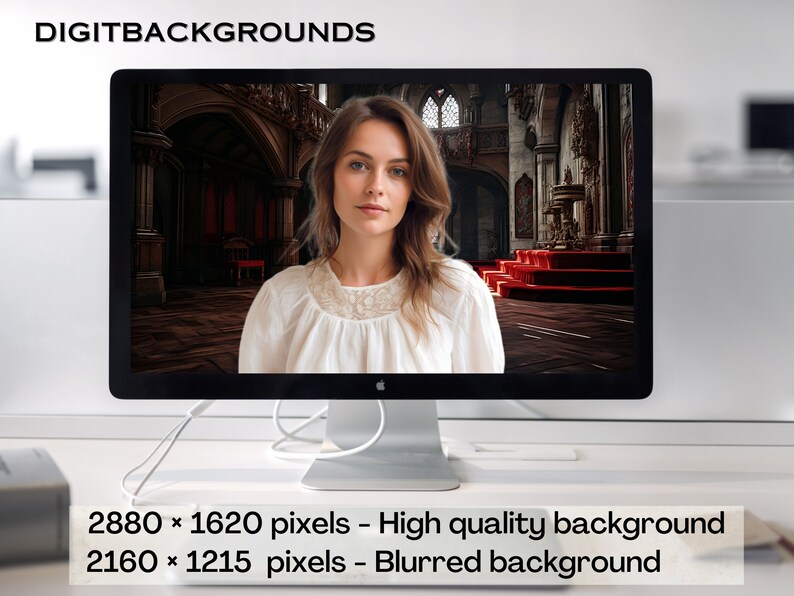 Vampire's Castle Room Background, Zoom Meeting, Zoom Virtual Background ...