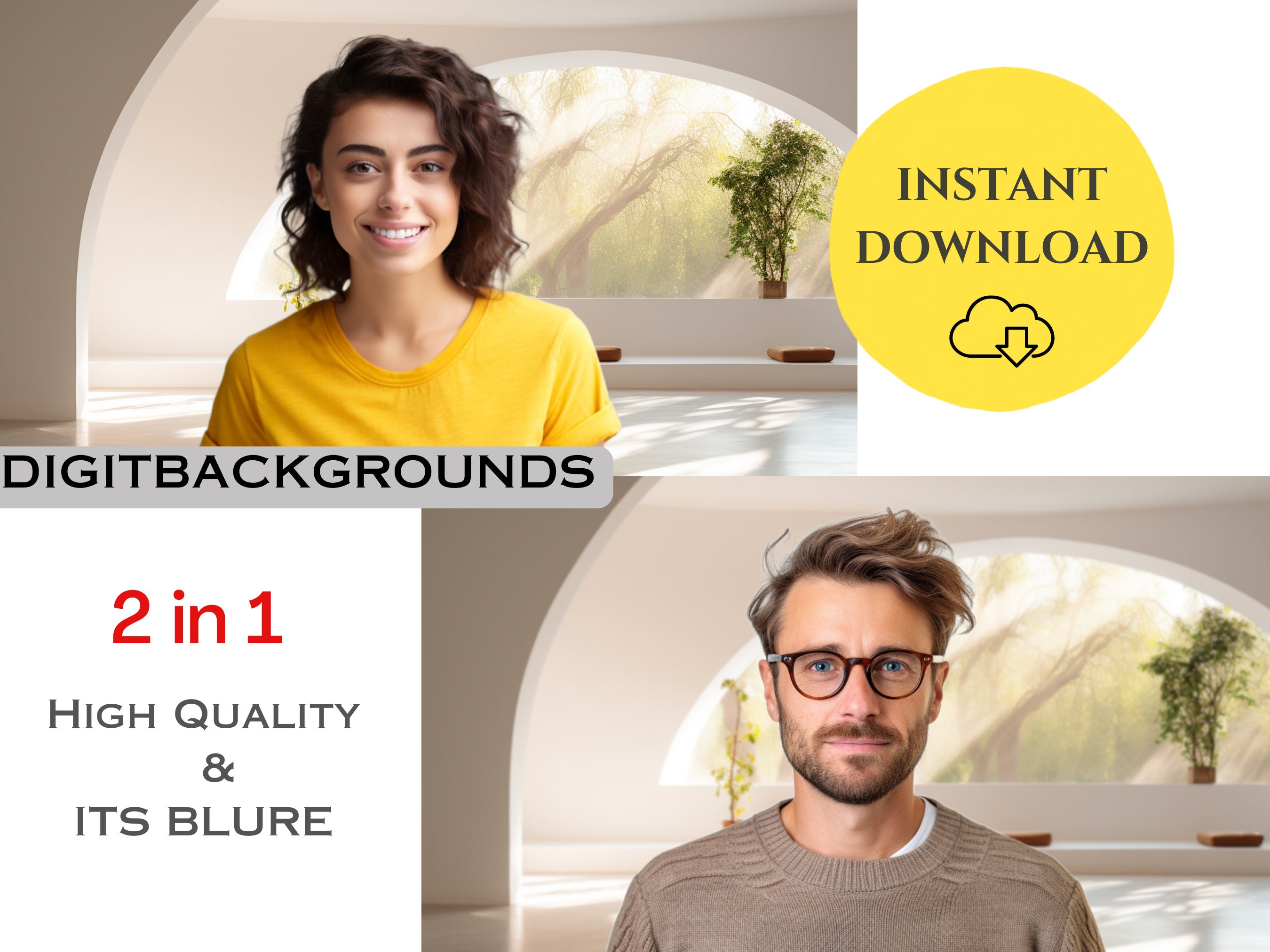 Arch Window Background Zoom Meeting Zoom Virtual Background - Etsy