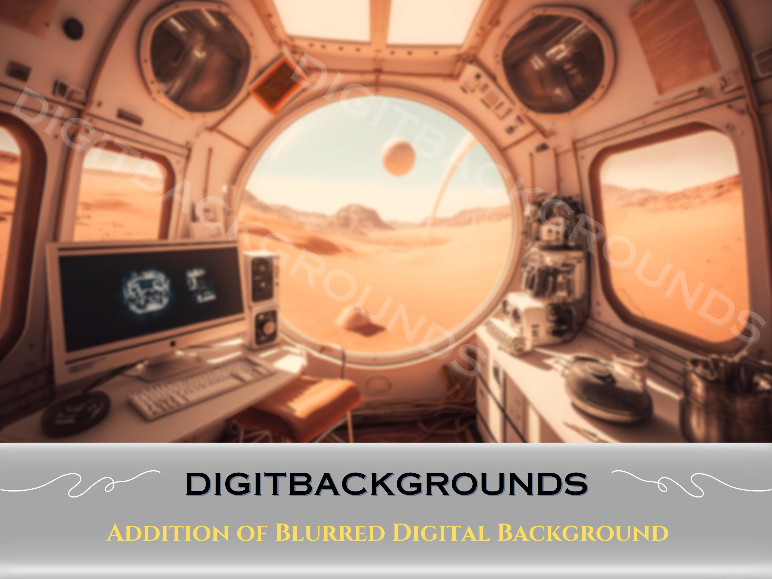 Mars Space Ship Background, Zoom Meeting, Zoom Virtual Background ...