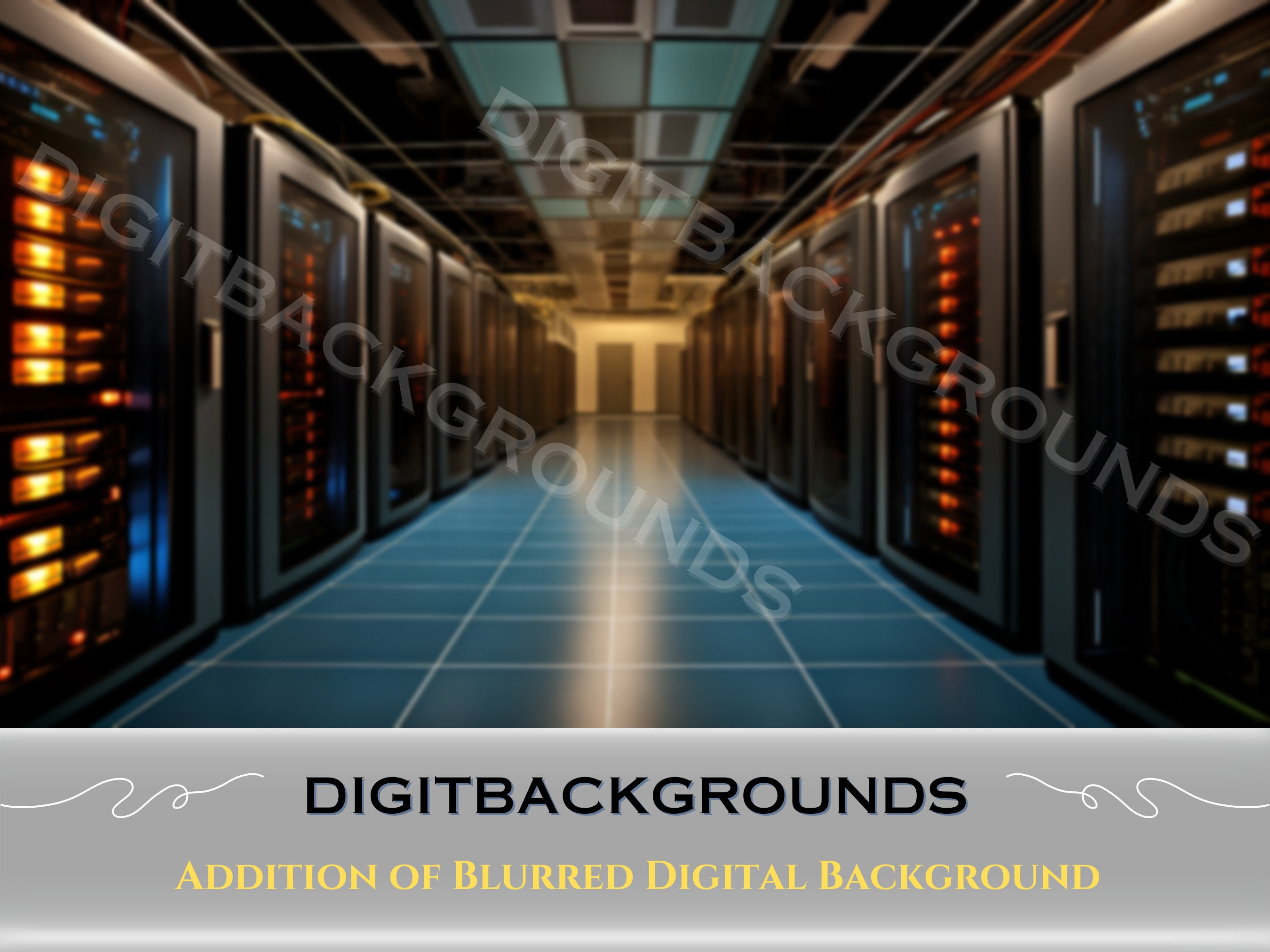 Server Room Background Zoom Meetings Zoom Backdrop Gamers - Etsy