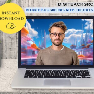 Metaverse Virtual Background, Zoom Meetings, Zoom Backdrop, Gamers ...