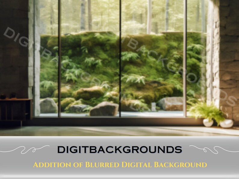 Forest Window Background Zoom Meetings Zoom Virtual Background ...