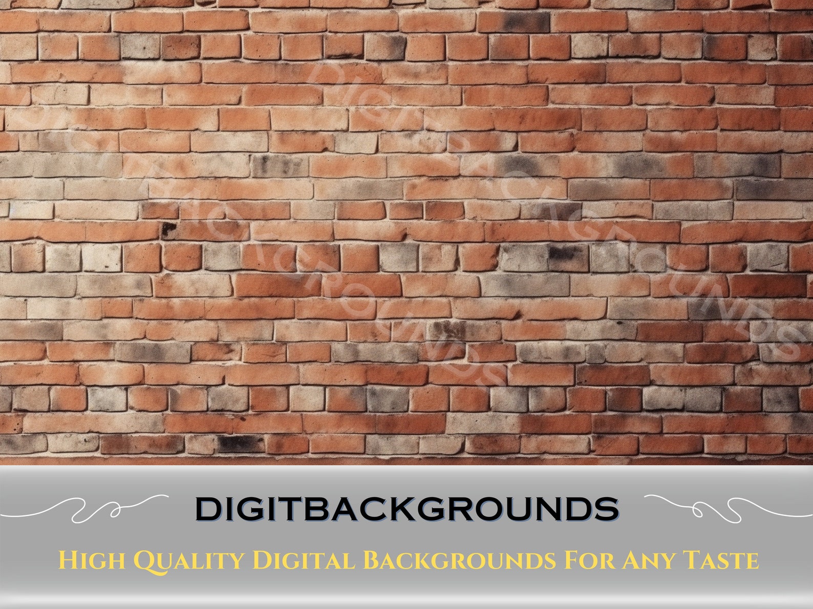 Brick Wall Backdrop for Zoom Meetings Zoom Virtual Backgrounds ...