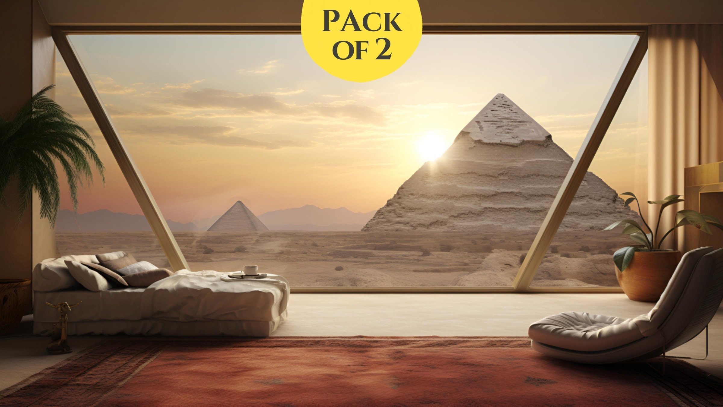 Egyptian Pyramids Background, Zoom Meetings, Blurred Zoom Virtual ...