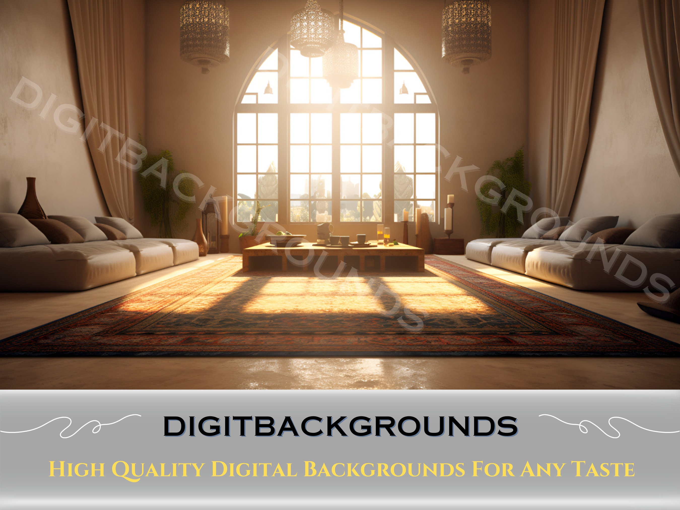 Interior Virtual Backgrounds Minimalistic Zoom Backdrop Home - Etsy