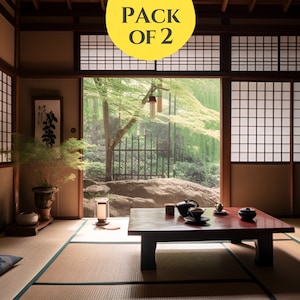 Japanese Interior Background, Zoom Meeting, Zoom Virtual Backgrounds ...