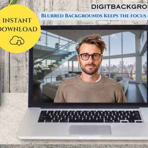 Duplex City View Virtual Background Zoom Meetings Interior Zoom ...