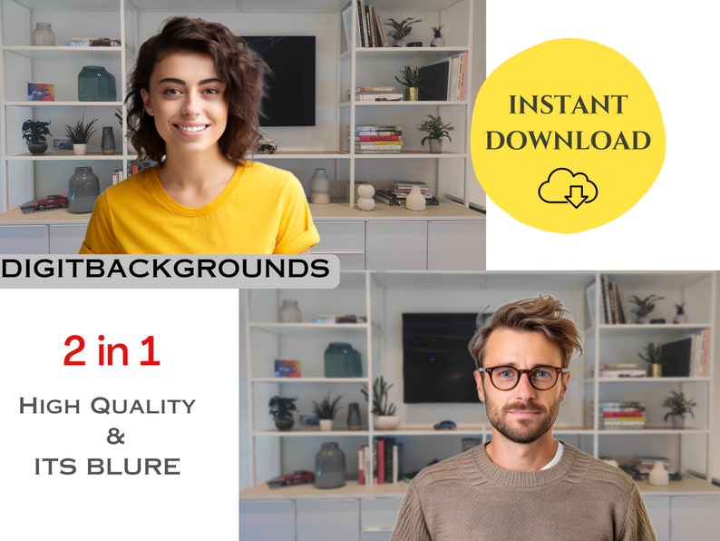 Shelving Unit Background, Zoom Meeting, Zoom Virtual Backgrounds ...