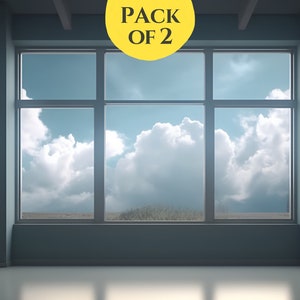 Cloudy Window Background Zoom Meetings Zoom Virtual Background ...