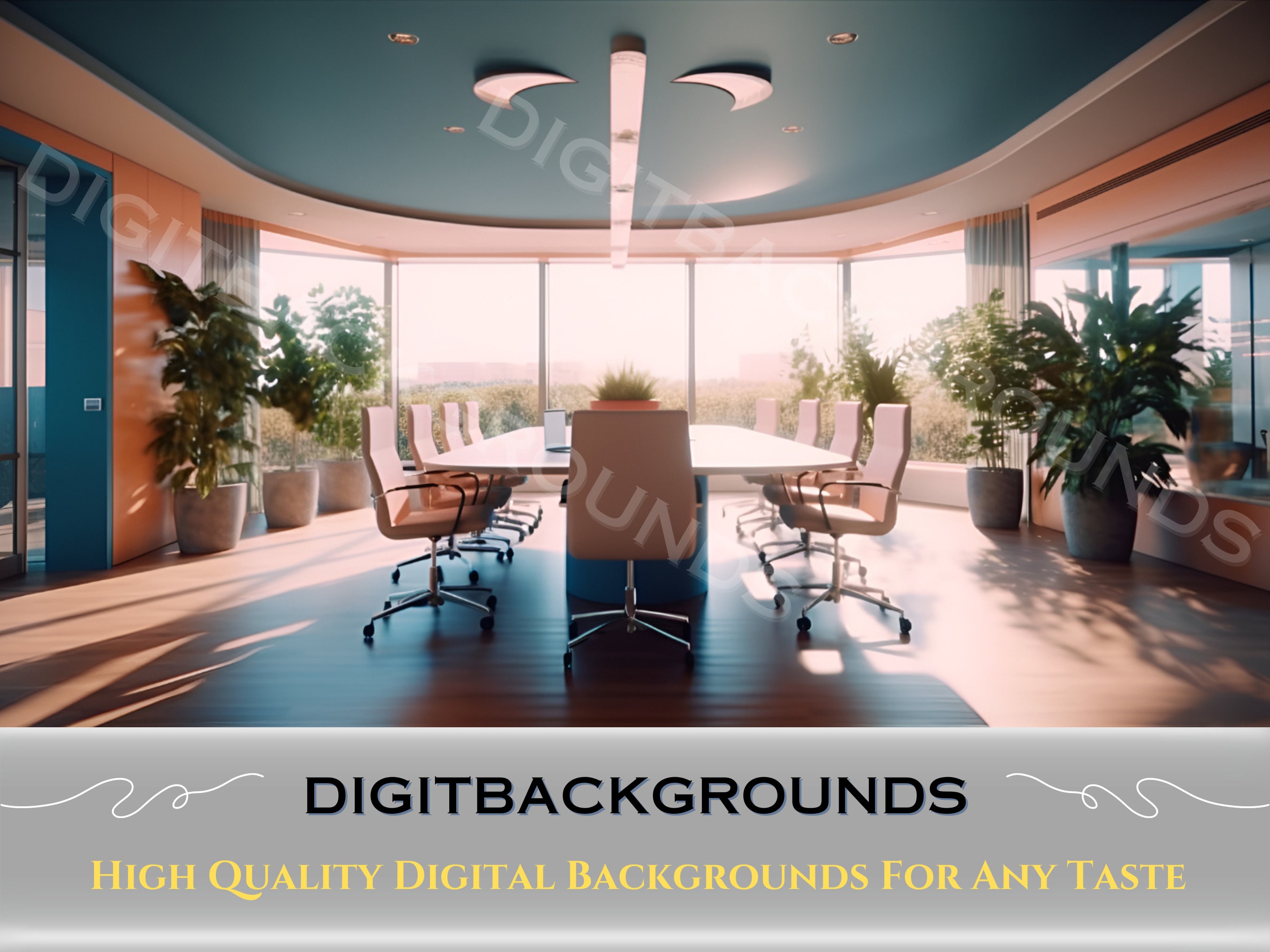 Modern Conference Room Background Zoom Meetings Zoom Virtual Background ...