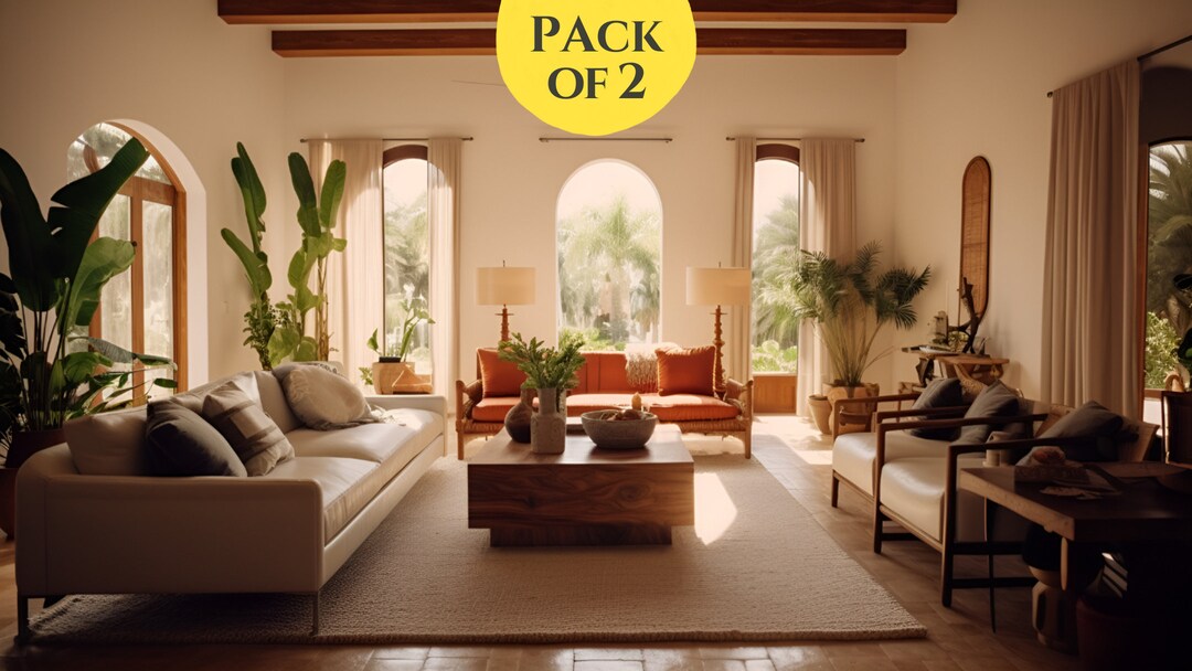 Interior Virtual Backgrounds Minimalistic Zoom Backdrop Home Office ...