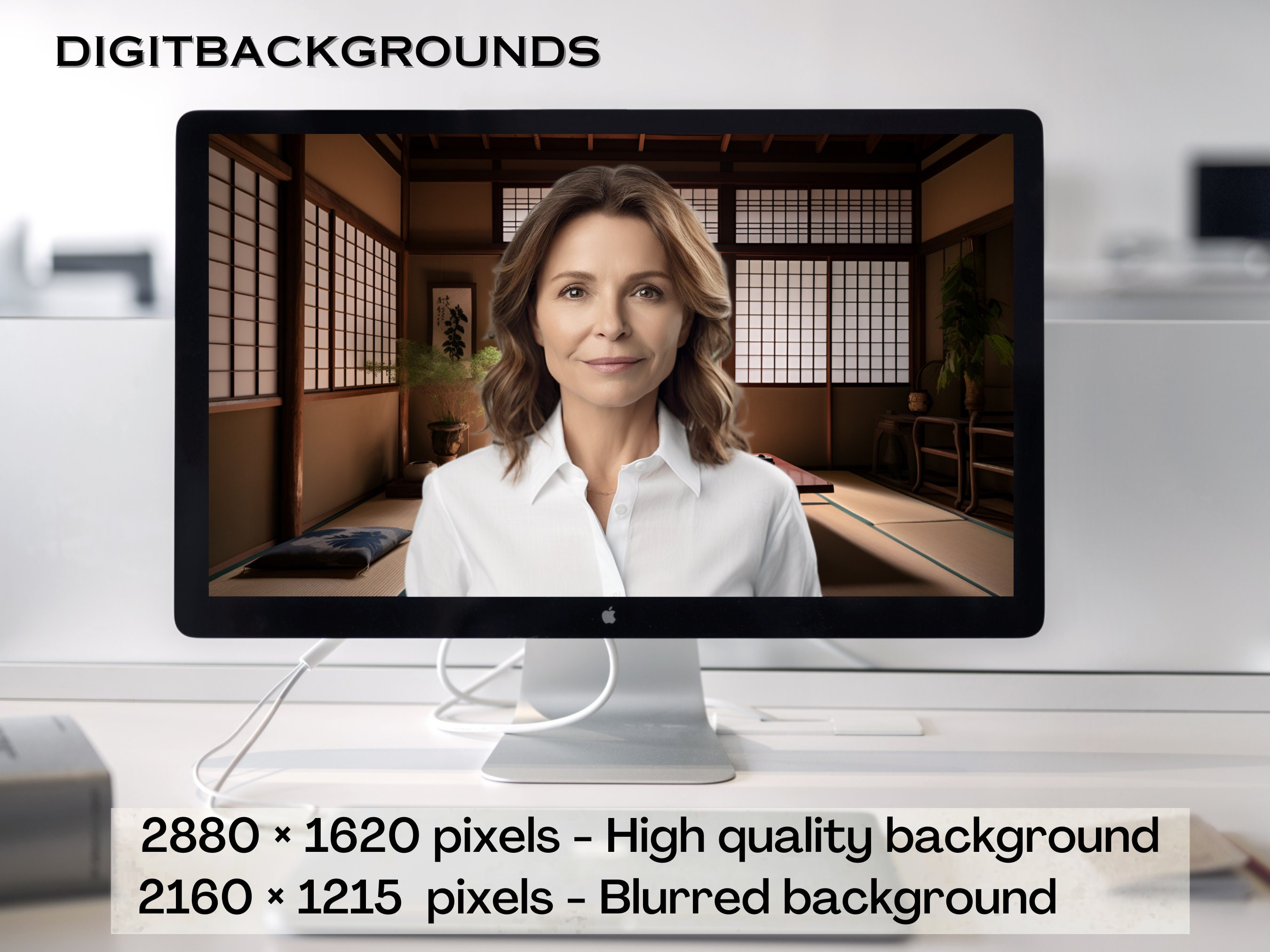 Japanese Interior Background, Zoom Meeting, Zoom Virtual Backgrounds ...