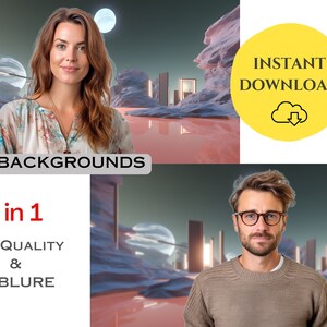 Pink Metaverse Virtual Background, Zoom Meeting, Zoom Backdrop, Gamer ...