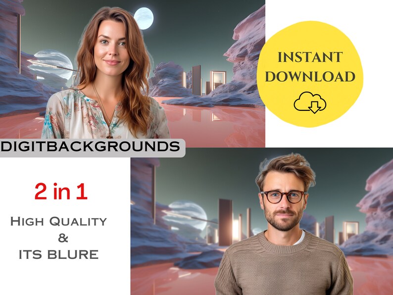 Pink Metaverse Virtual Background, Zoom Meeting, Zoom Backdrop, Gamer ...