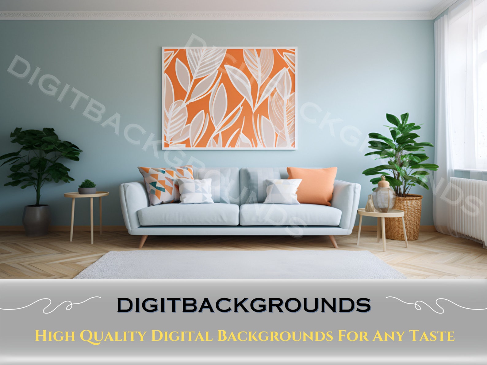 Blue Interior Background, Zoom Meetings, Zoom Virtual Backgrounds ...