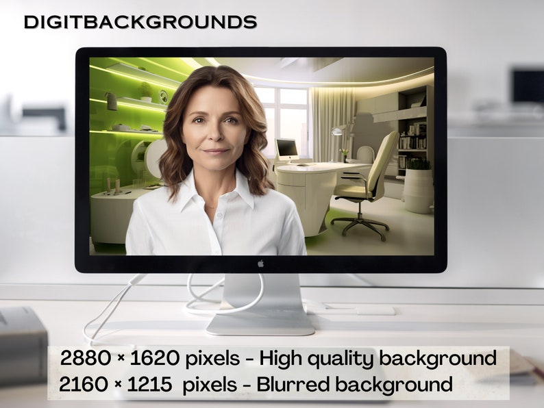 Study Virtual Backgrounds Minimalistic Zoom Backdrop Home - Etsy