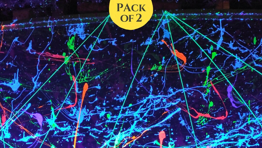 Neon Paint Background for Zoom Meetings, Metaverse Zoom Backdrop Gamers ...