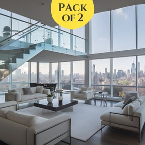 Duplex City View Virtual Background Zoom Meetings Interior Zoom ...