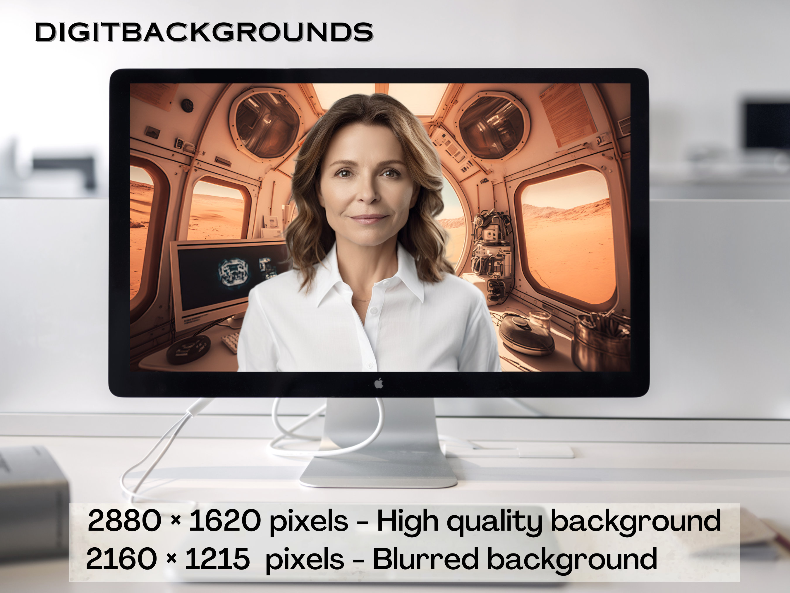 Mars Space Ship Background, Zoom Meeting, Zoom Virtual Background ...