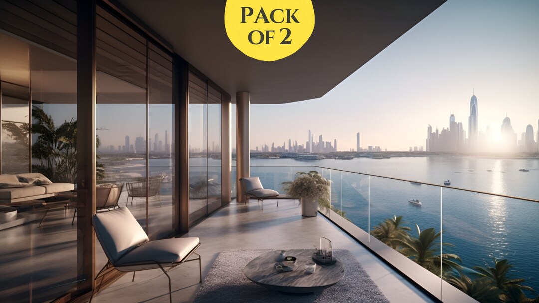 Dubai Balcony Backdrop Zoom Meetings Zoom Virtual Backgrounds Microsoft ...