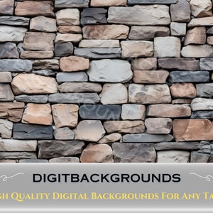 Stone Wall Backdrop for Zoom Meetings Zoom Virtual Backgrounds ...