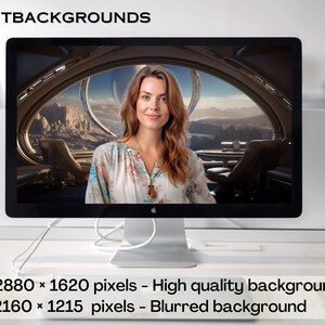Moon Space Background Zoom Meeting Zoom Virtual Background Gaming Moon ...