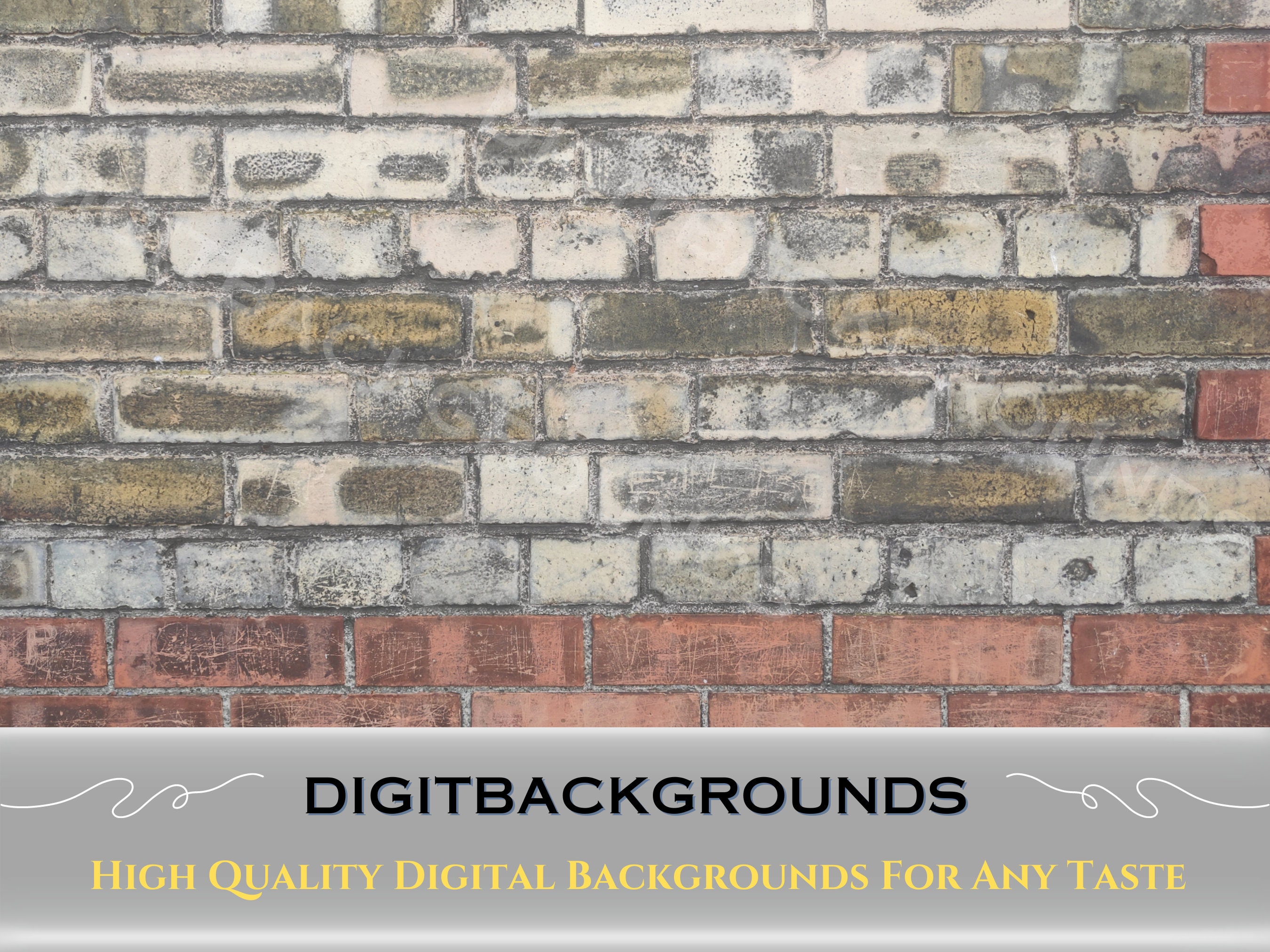 Brick Wall Backdrop for Zoom Meetings Zoom Virtual Backgrounds ...