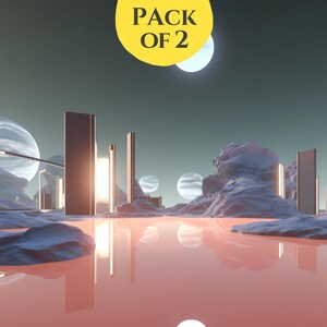 Pink Metaverse Virtual Background, Zoom Meeting, Zoom Backdrop, Gamer ...