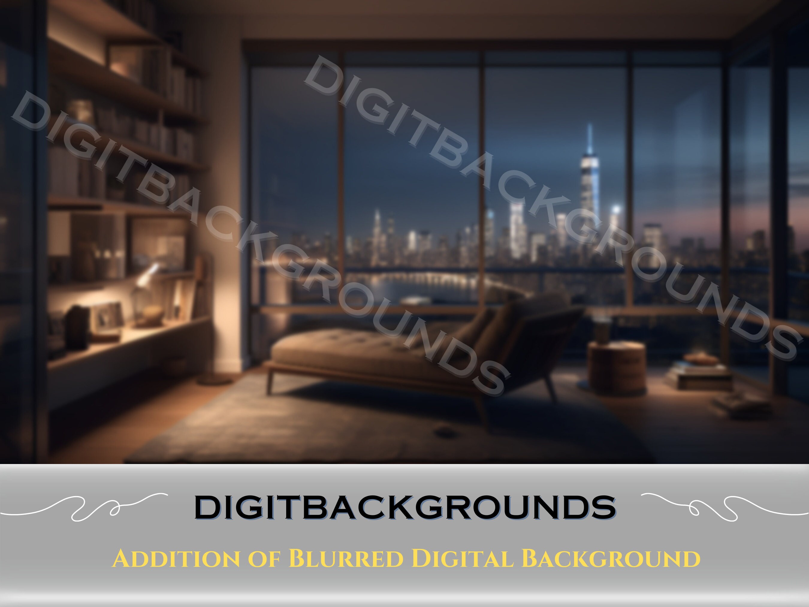 New York City View Background, Zoom Meeting, Home Office Zoom Backdrop ...