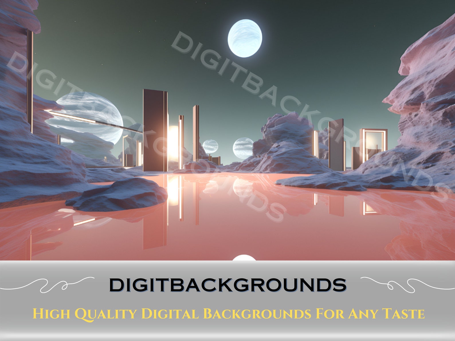 Pink Metaverse Virtual Background, Zoom Meeting, Zoom Backdrop, Gamer ...