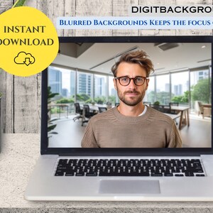 Open Space Office Background, Zoom Meetings, Zoom Virtual Background ...