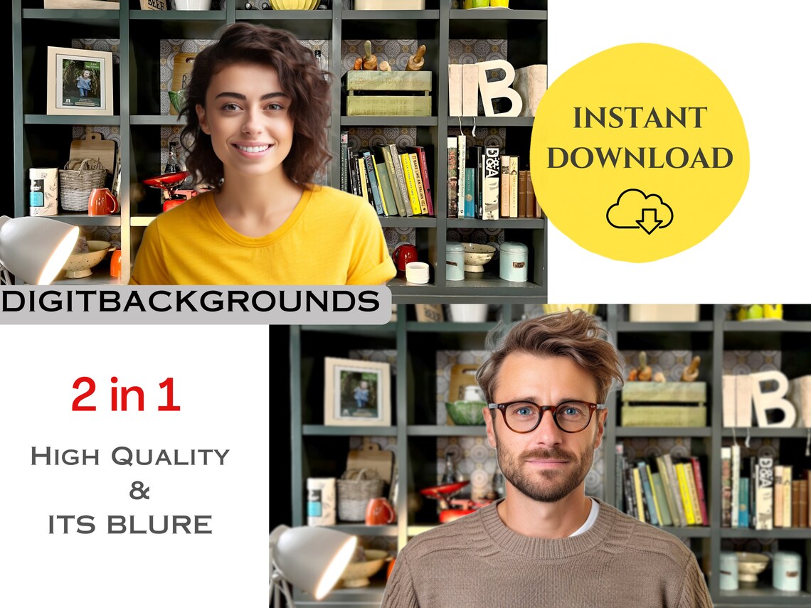 Shelving Unit Background, Zoom Meeting, Zoom Virtual Backgrounds ...