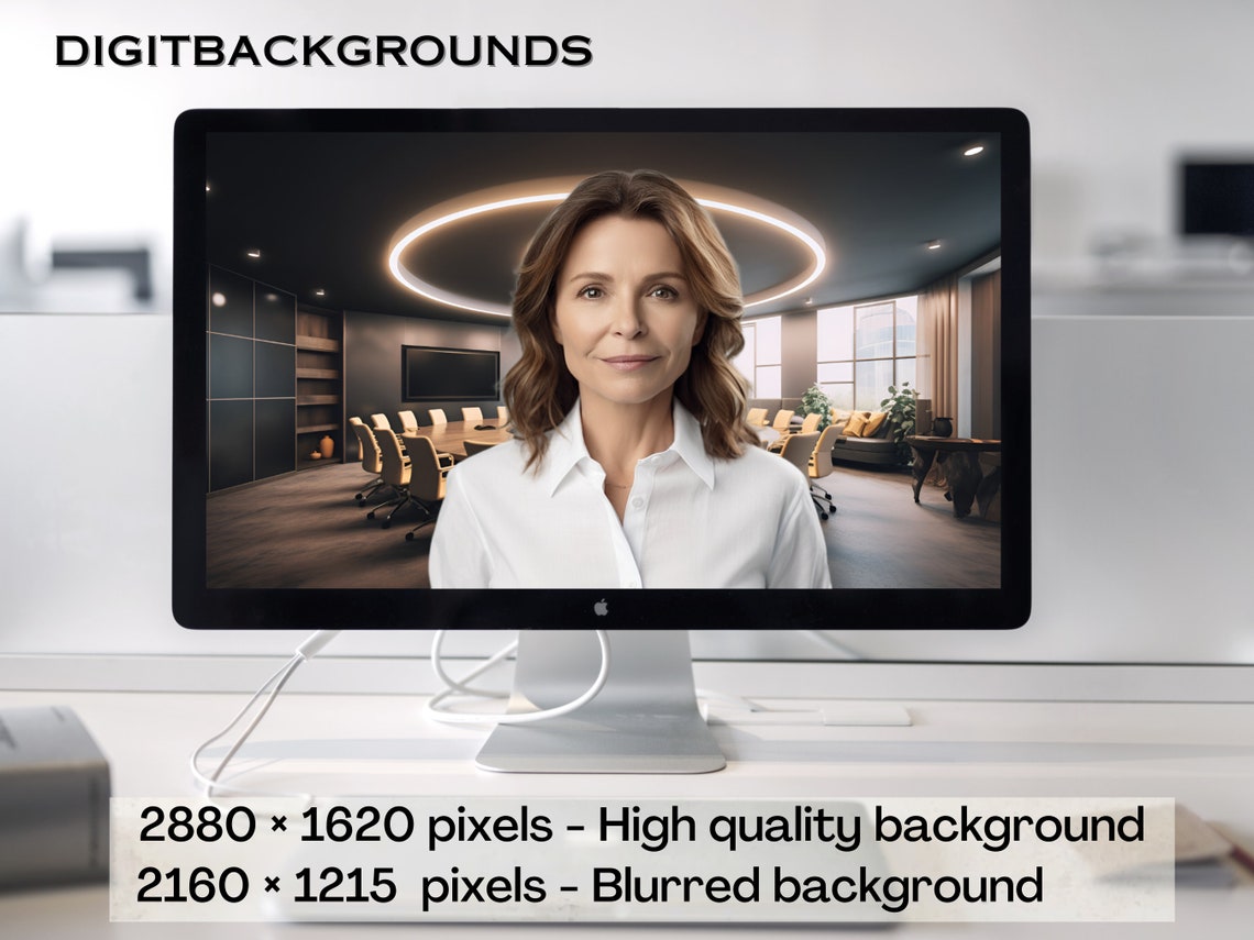 Round Conference Room Background Zoom Meetings Zoom Virtual Background ...