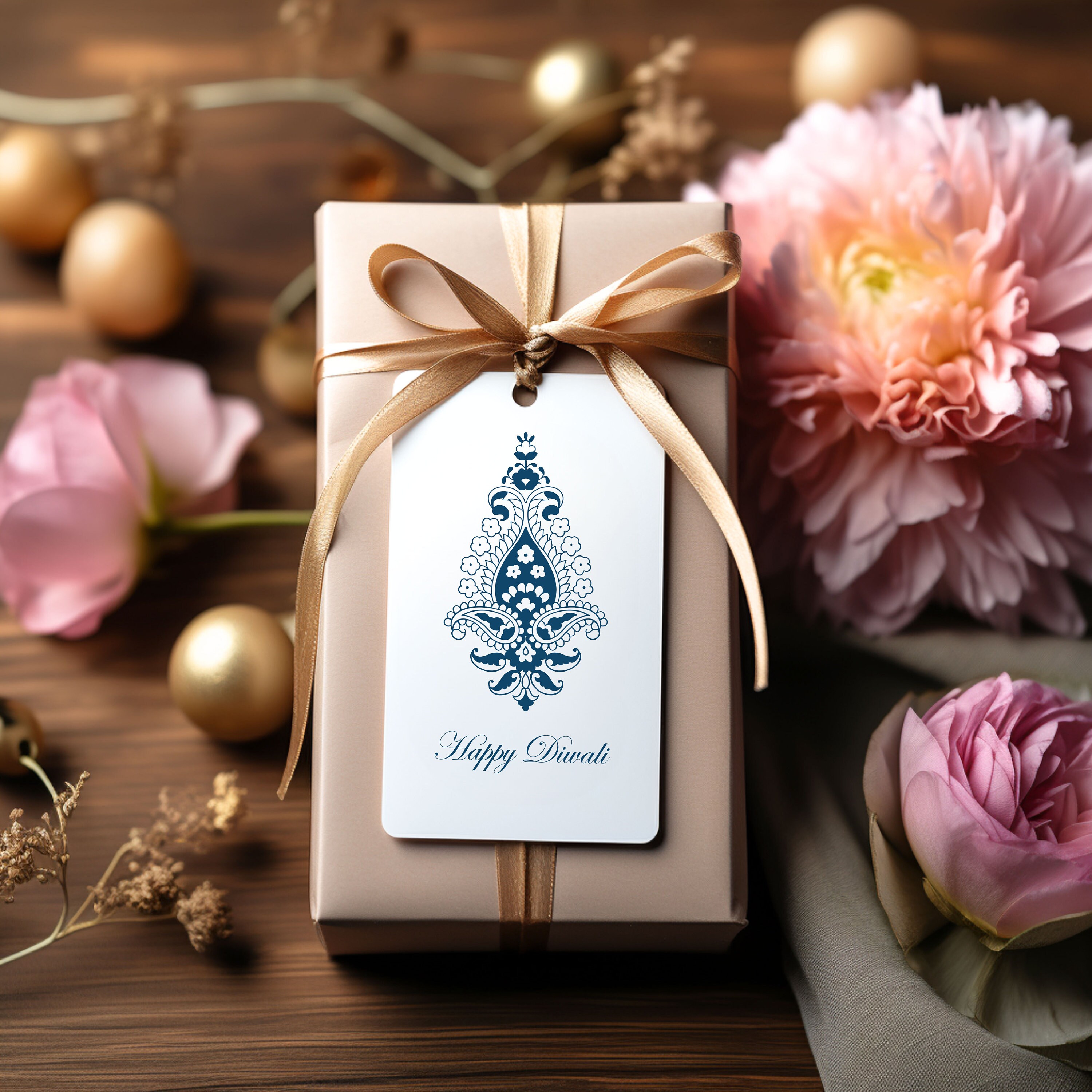 Printable Diwali Gift Tags, Instant Download - Etsy