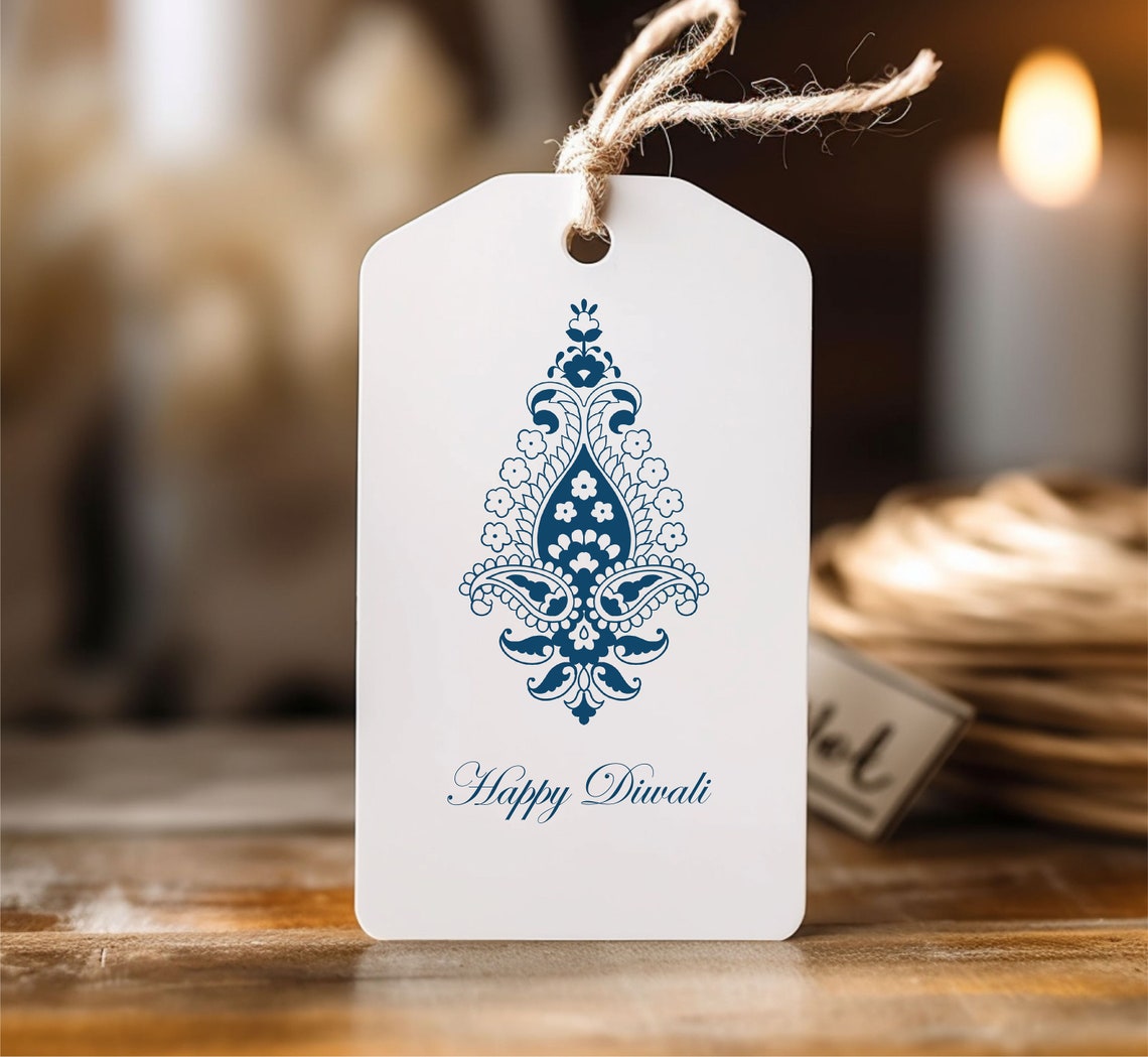 Printable Diwali Gift Tags, Instant Download - Etsy