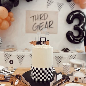 Third Gear Birthday Party - Etsy
