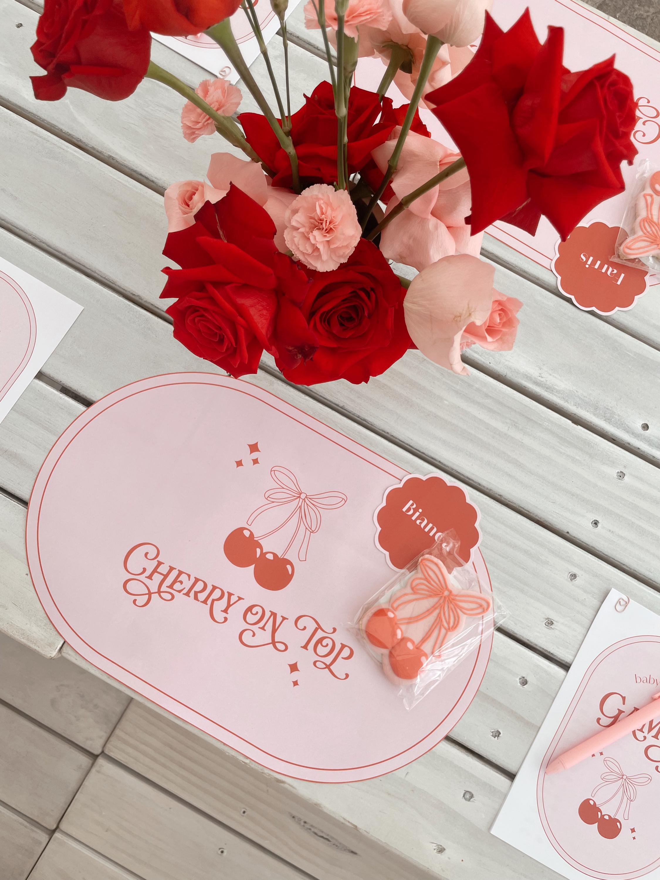 Cherry on Top Baby Shower Bundle - Etsy