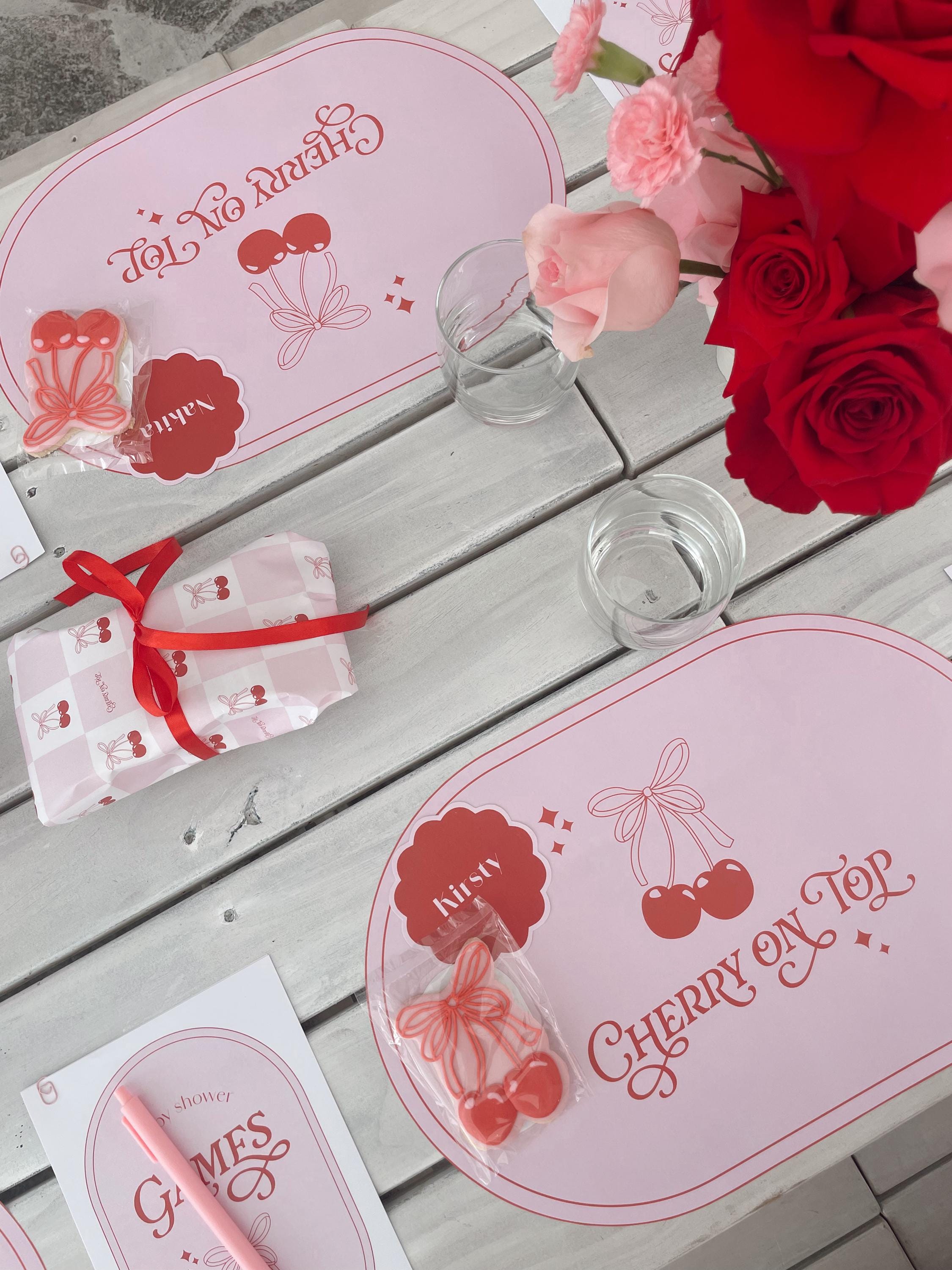 Cherry on Top Baby Shower Bundle - Etsy