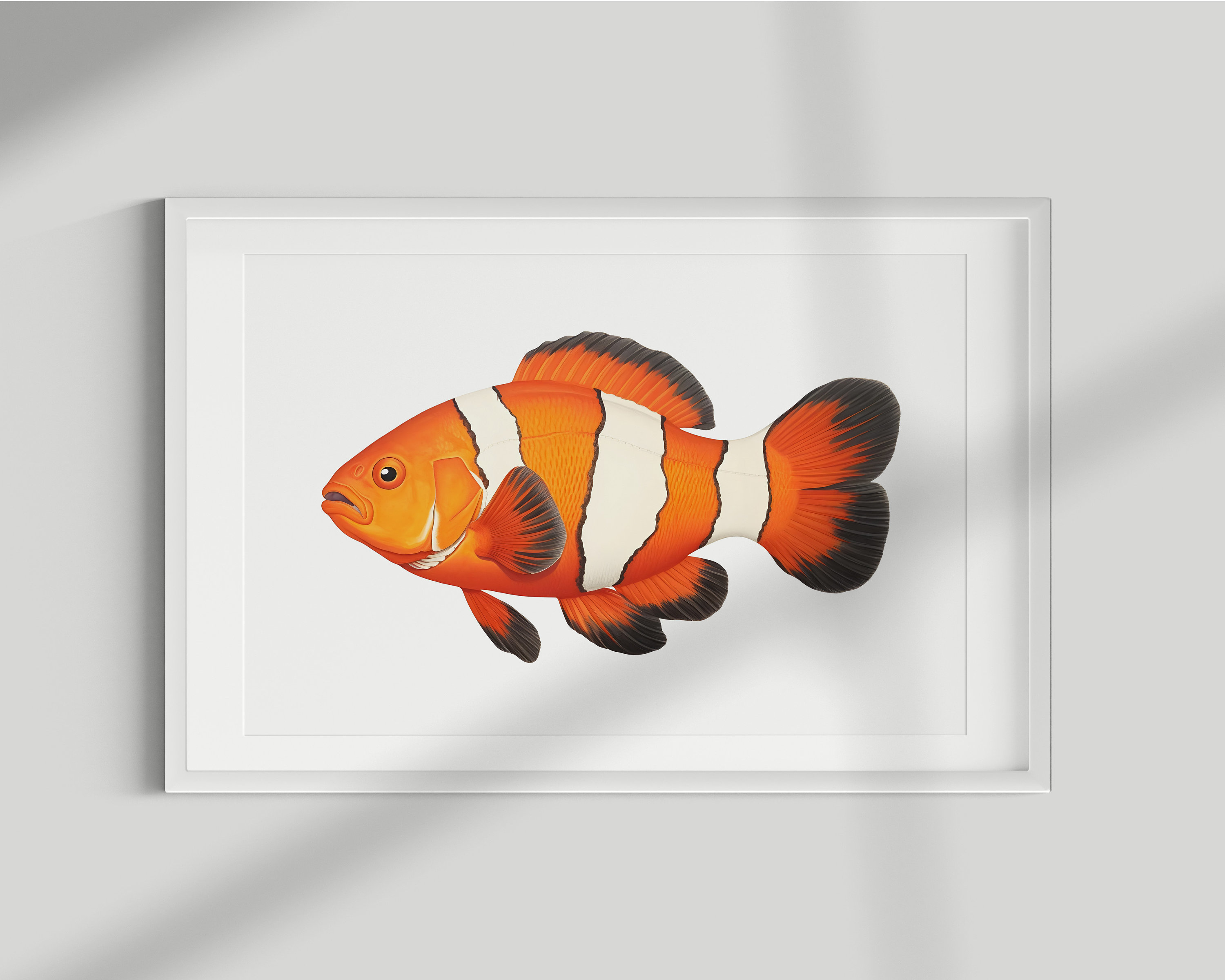 Clownfish Print, Fish Print, Clownfish, Wall Art, Wall Print, Fish ...
