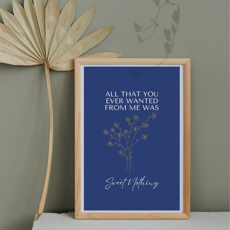 Taylor Swift MIDNIGHTS Album Bundle of 10 Prints Printable Posters ...