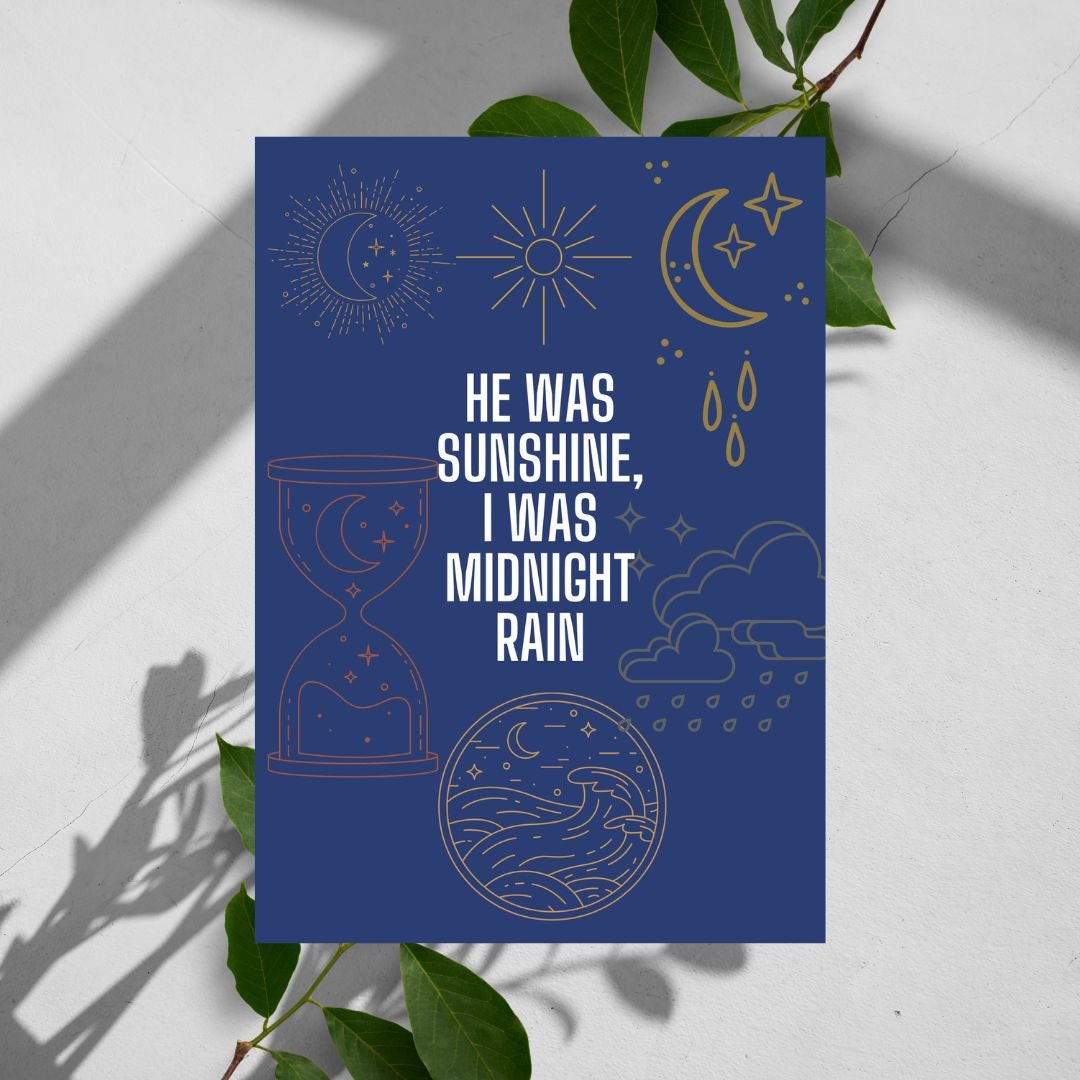 Taylor Swift MIDNIGHTS Album Bundle of 10 Prints Printable Posters ...